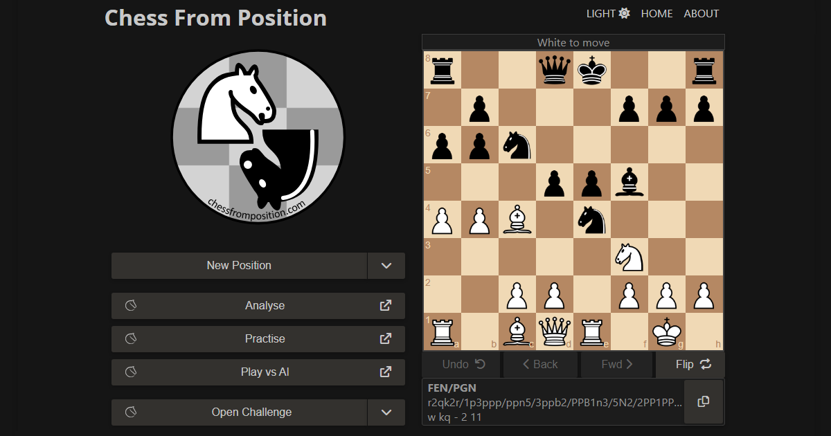 Chess From Position
